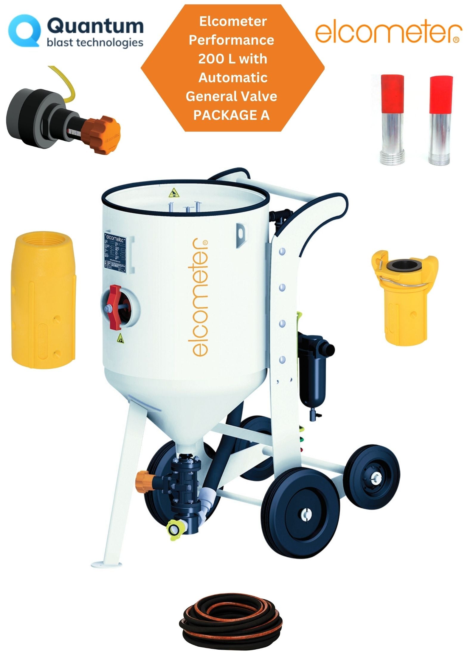 Elcometer Performance 200L with Automatic General Valve (Package A)